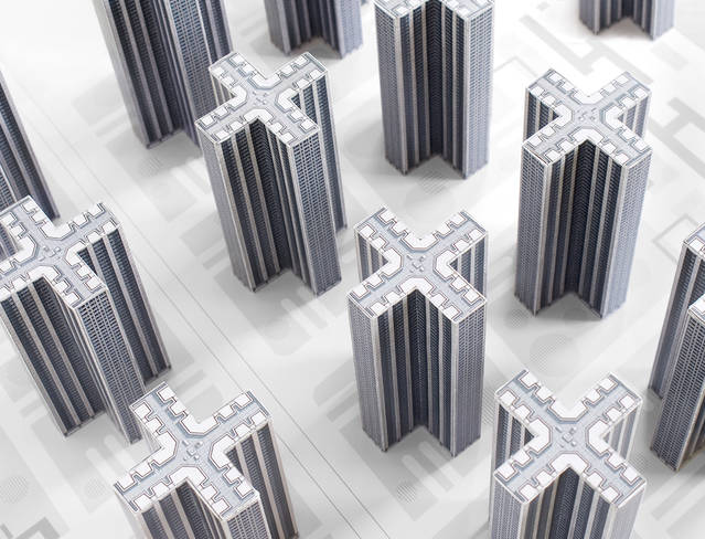 Ultra-Detailed Paper Models of Parisian Buildings – Fubiz Media