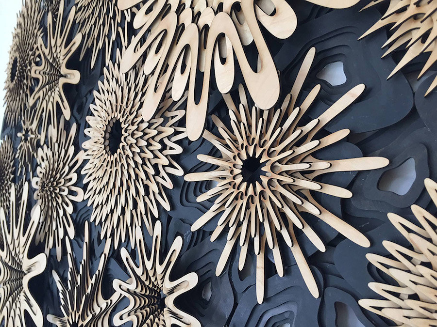 Wooden Spiraling Coral Reefs – Fubiz Media