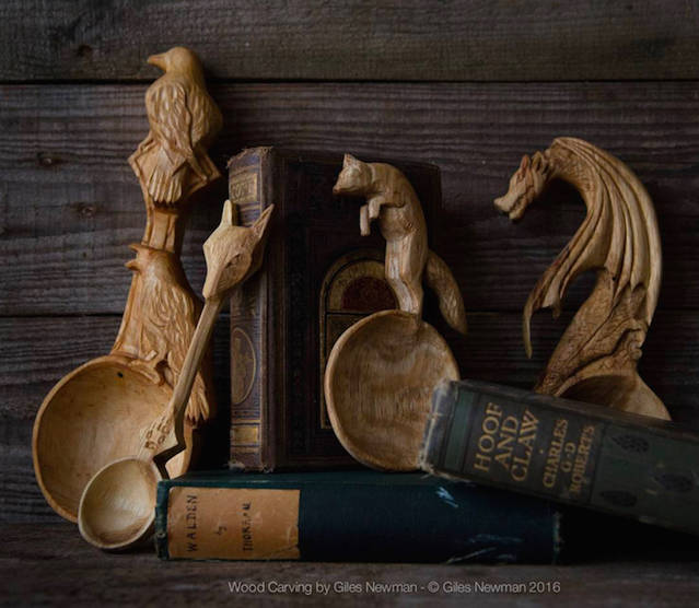 Wooden Spoons Carved in Form of Animals – Fubiz Media