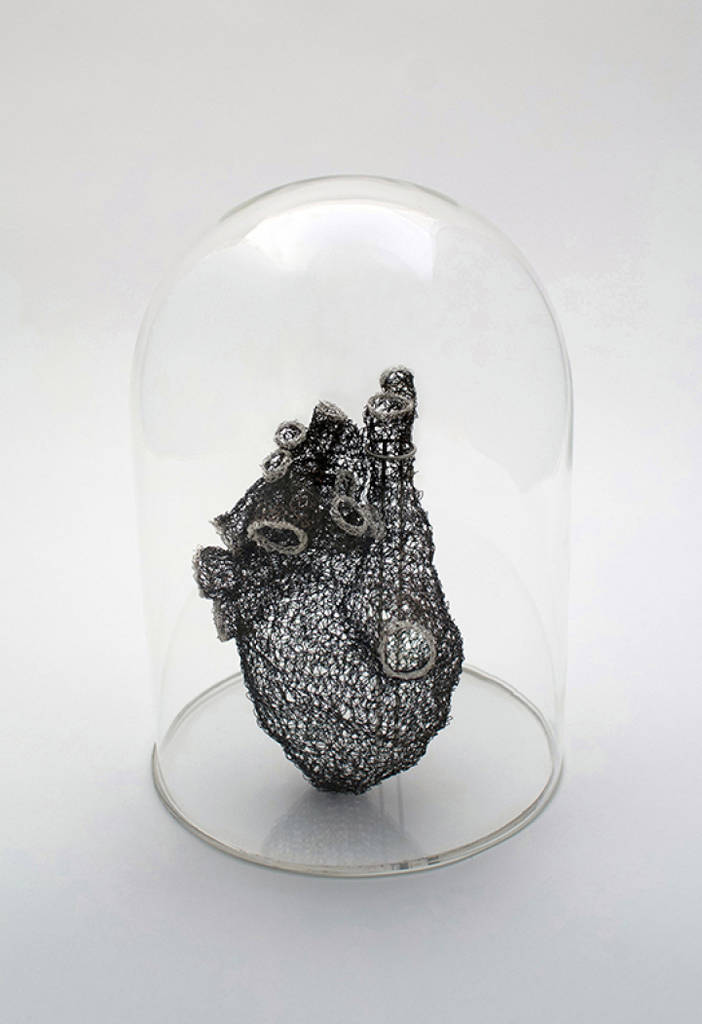 Wire Organ Crochet Sculptures – Fubiz Media