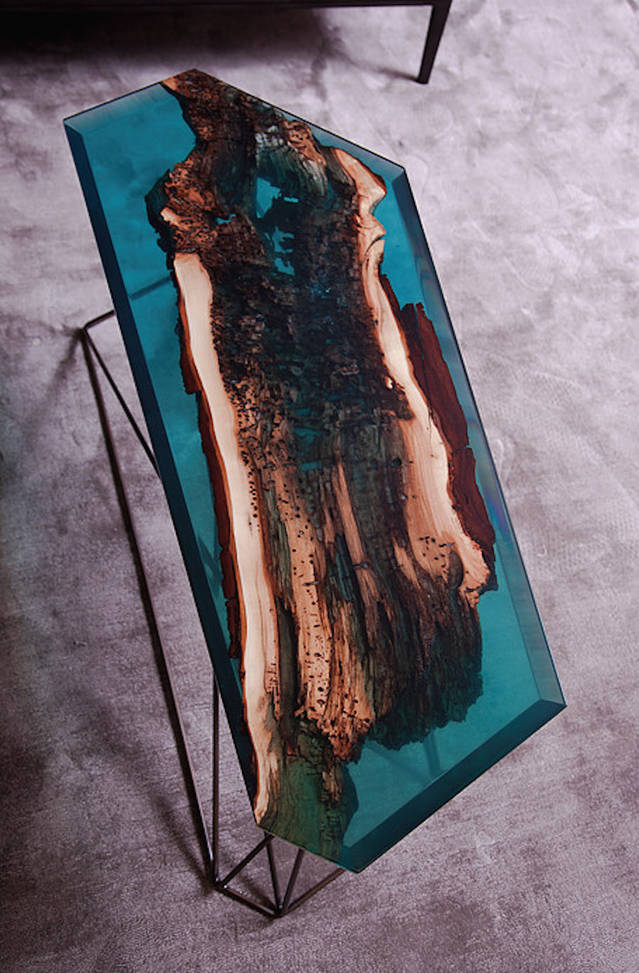 Beautiful Resin & Wood Design Tables – Fubiz Media