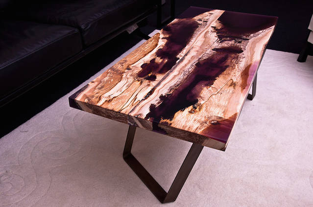 Beautiful Resin & Wood Design Tables – Fubiz Media
