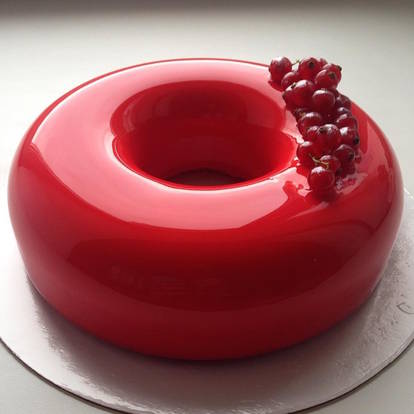 Perfect Shiny Glazed Marble Cake – Fubiz Media