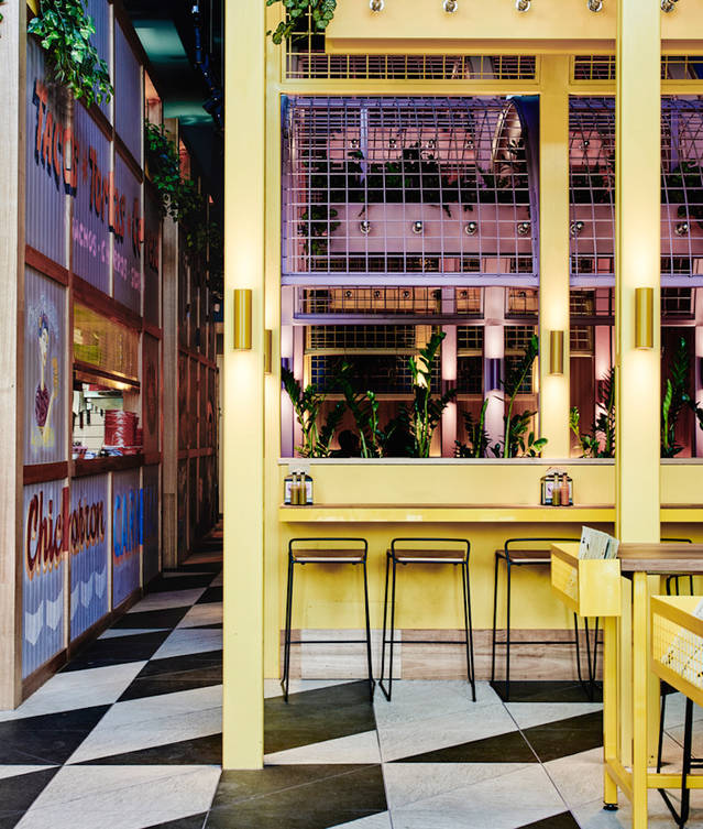 Colorful and Architectural Restaurant in Australia – Fubiz Media