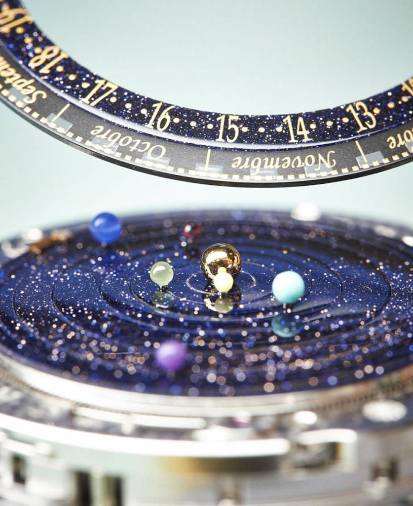 Astronomical Watch Depicting Real Time Orbits Planets – Fubiz Media