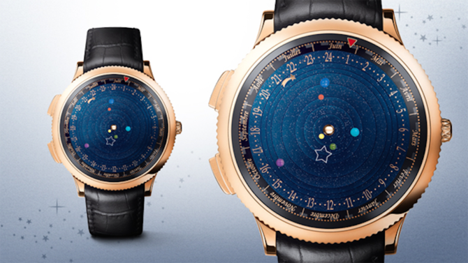 Astronomical Watch Depicting Real Time Orbits Planets – Fubiz Media
