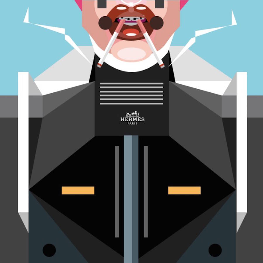 Trendy Digital Illustrations with Fashion Brands – Fubiz Media