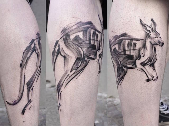 Minimalist Wild Animals Tattoos – Fubiz Media