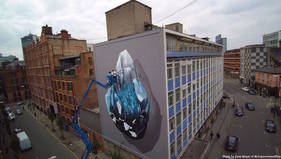 Stunning Mural in the Streets of Manchester – Fubiz Media