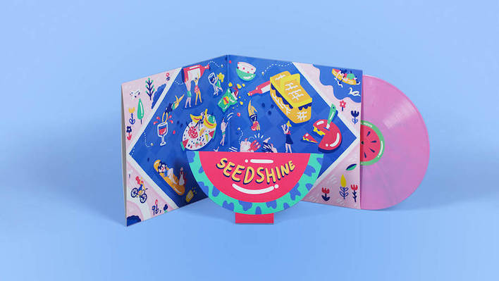Colorful Illustrated Vinyl Cover & Design – Fubiz Media