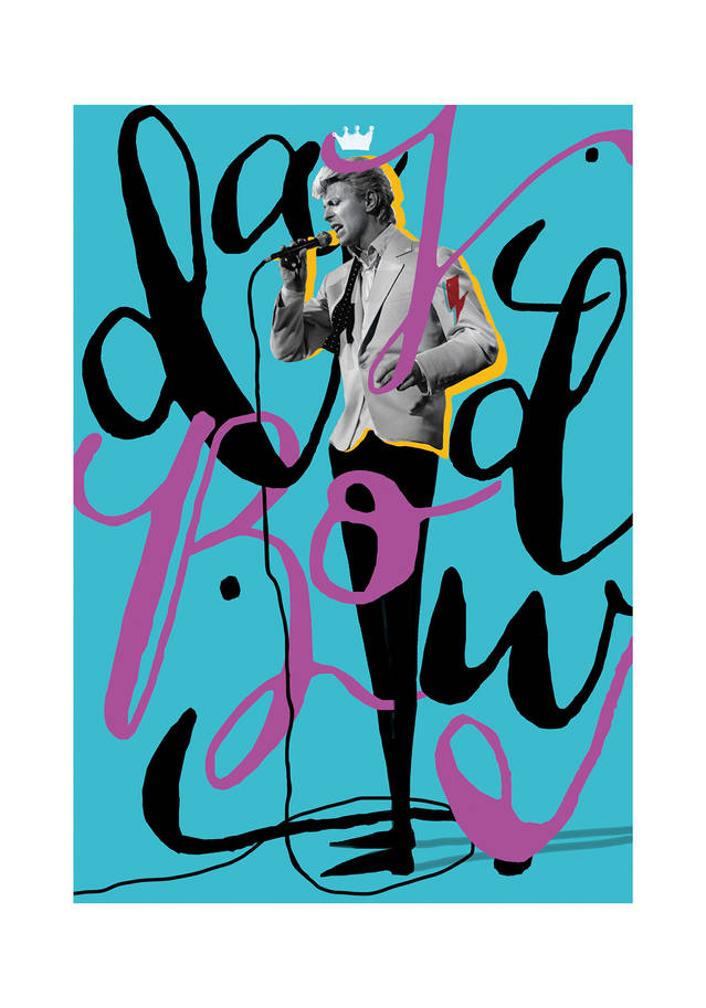 Graphic Series of David Bowie – Fubiz Media