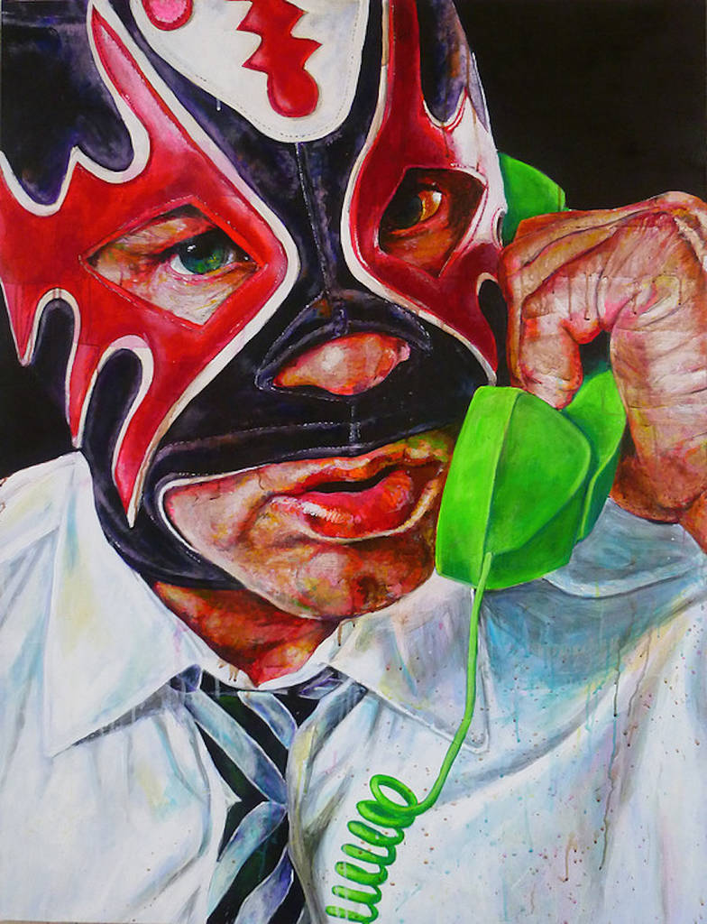 Masked People Alternative Paintings – Fubiz Media