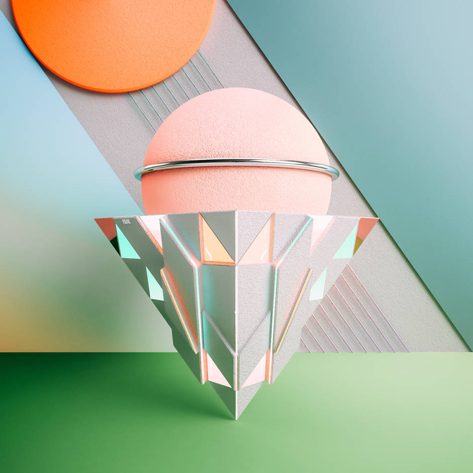 Aesthetic Colorful & Geometric 3D Structures – Fubiz Media