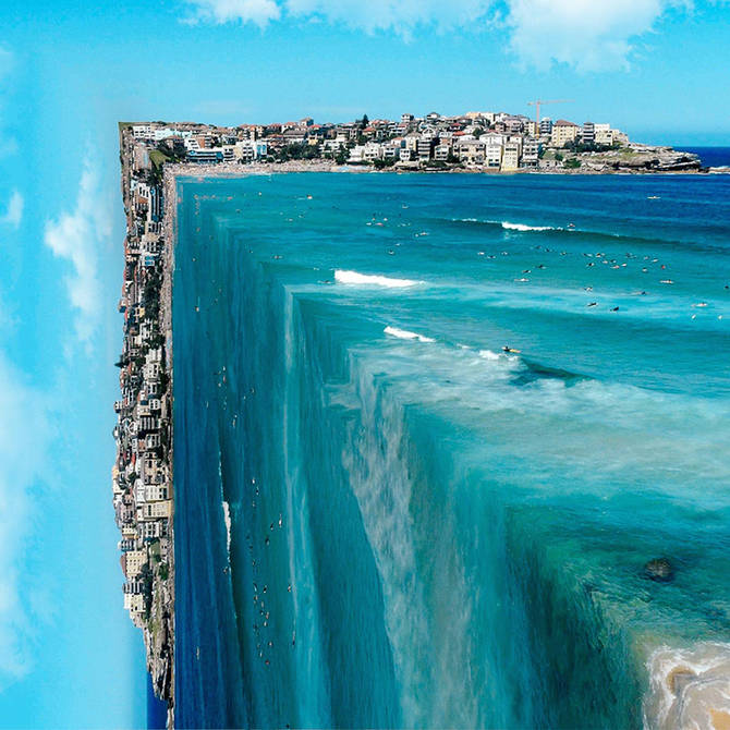Staggering and Dizzying Folded Landscapes – Fubiz Media