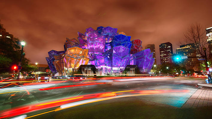 Color-Changing Rose Pavilion Building Like a Bouquet of Flowers – Fubiz ...