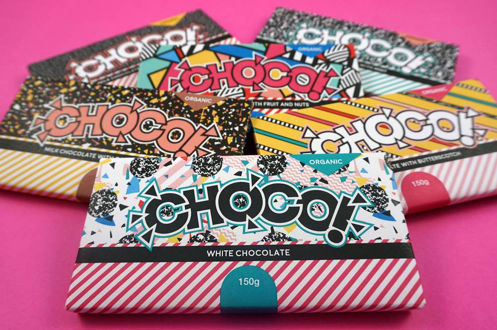 The Pop Visual Identity of CHOCO – Fubiz Media