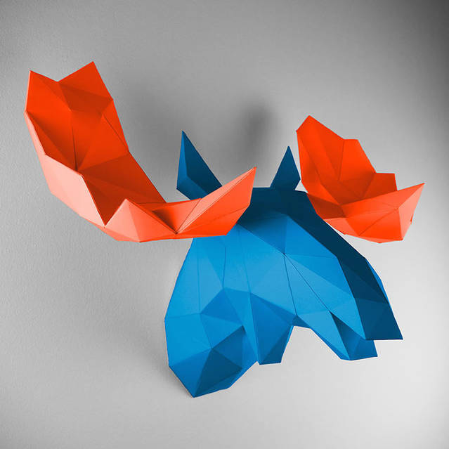 New Paper Animal Trophies – Fubiz Media
