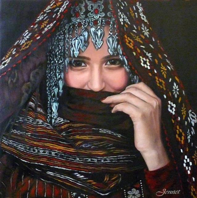 Gorgeous Paintings of Turkoman Women – Fubiz Media