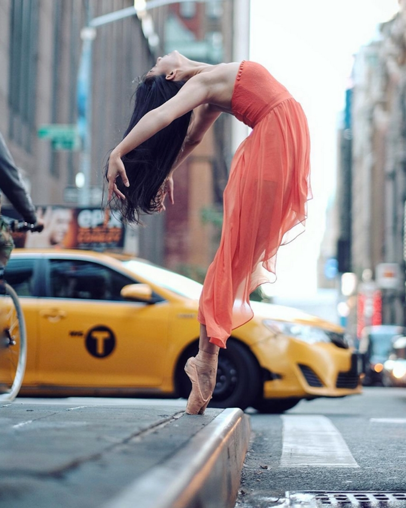Beautiful Ballet Dancers Portraits in New York City Streets – Fubiz Media