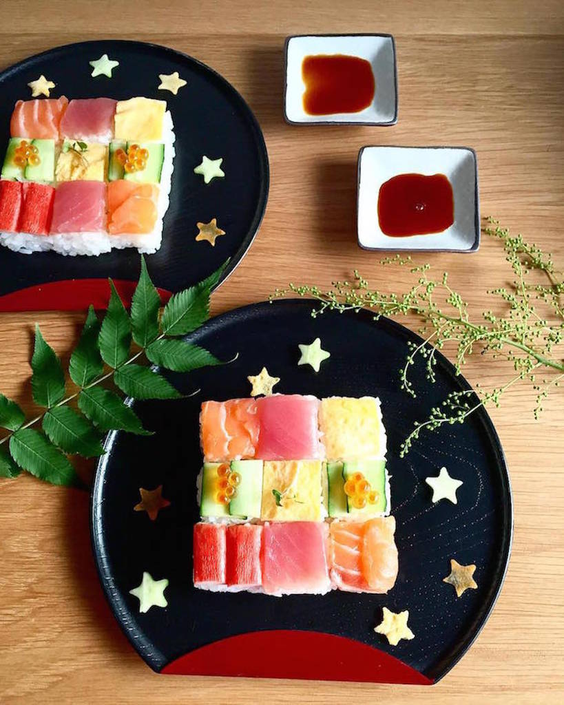 Mosaic Sushi Trend Turns Lunches Into Visual Works – Fubiz Media