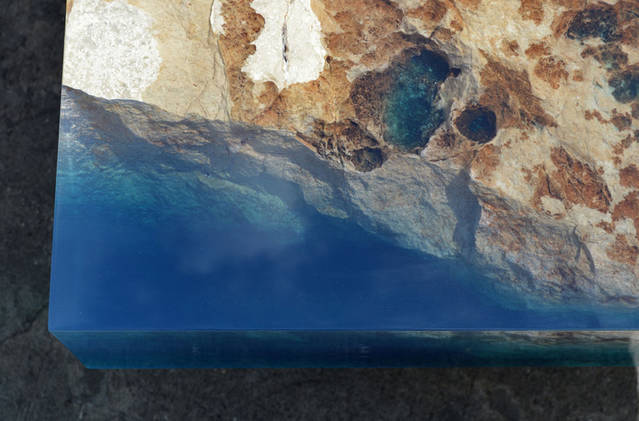 Underwater Reef Table Made With Natural Stone – Fubiz Media