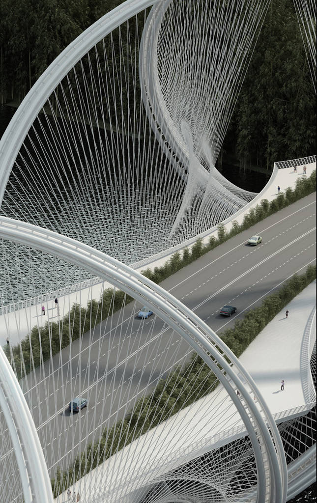 Bridge Concept Sculpted for the 2022 Beijing Winter Olympics – Fubiz Media