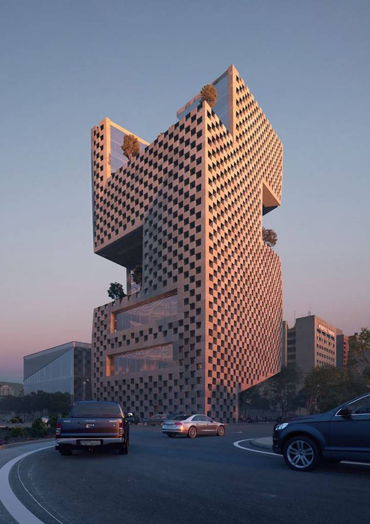 Awesome Bank Building Project in Lebanon – Fubiz Media