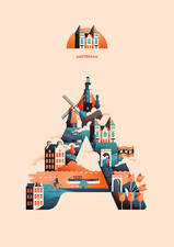 Creative Alphabet Based on Cities Around the World – Fubiz Media