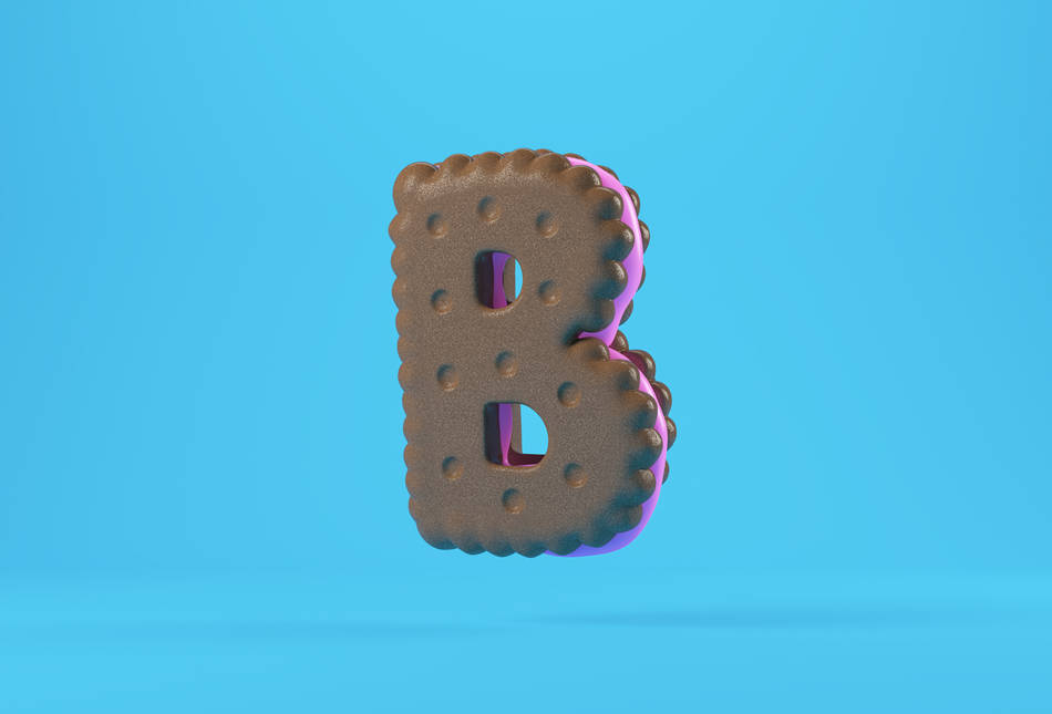 Appetizing 3D Food Alphabet – Fubiz Media