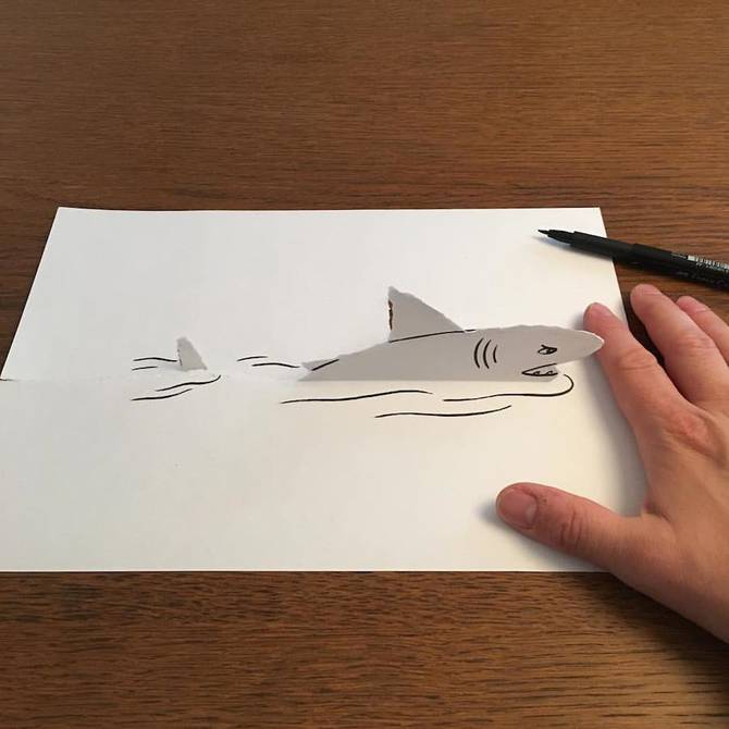 Inventive and Hilarious 3D Paper Cuts – Fubiz Media