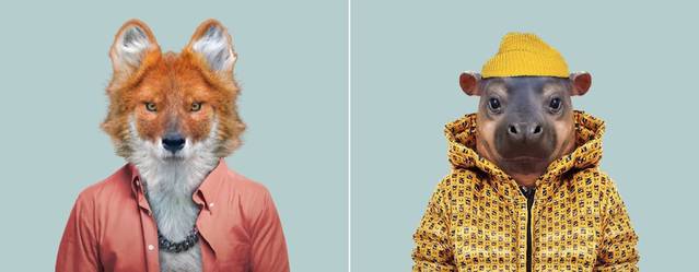New Humanized Animals by Zoo Portraits – Fubiz Media