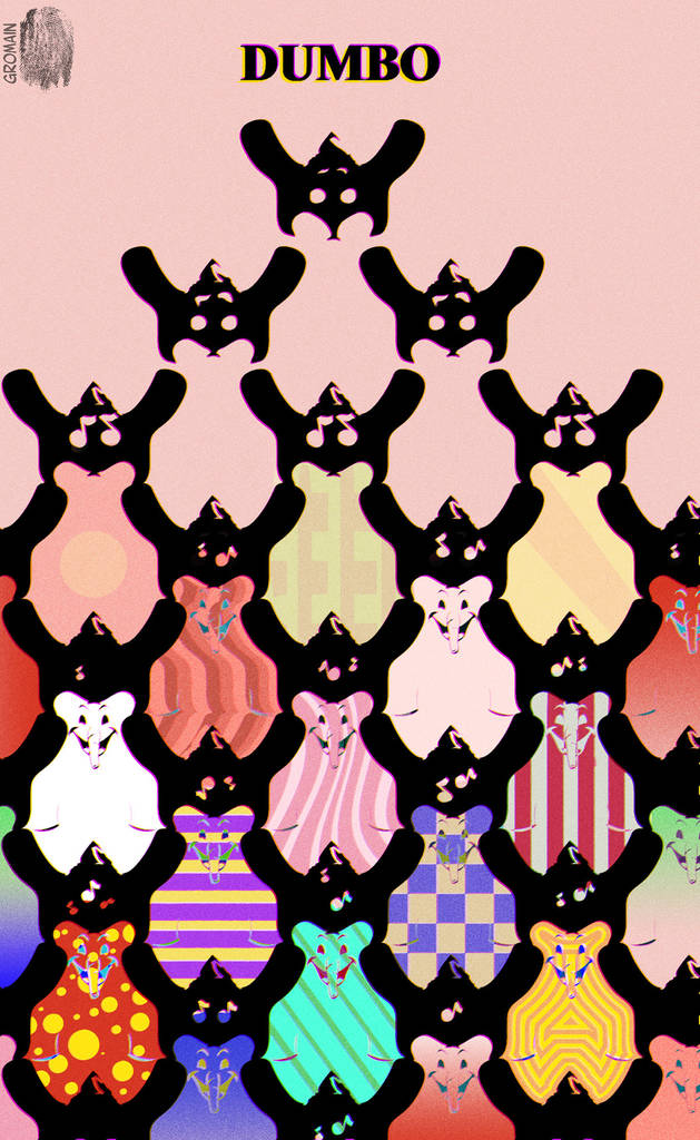 Illustrative Posters in Tribute to Disney Characters and Escher’s Art ...