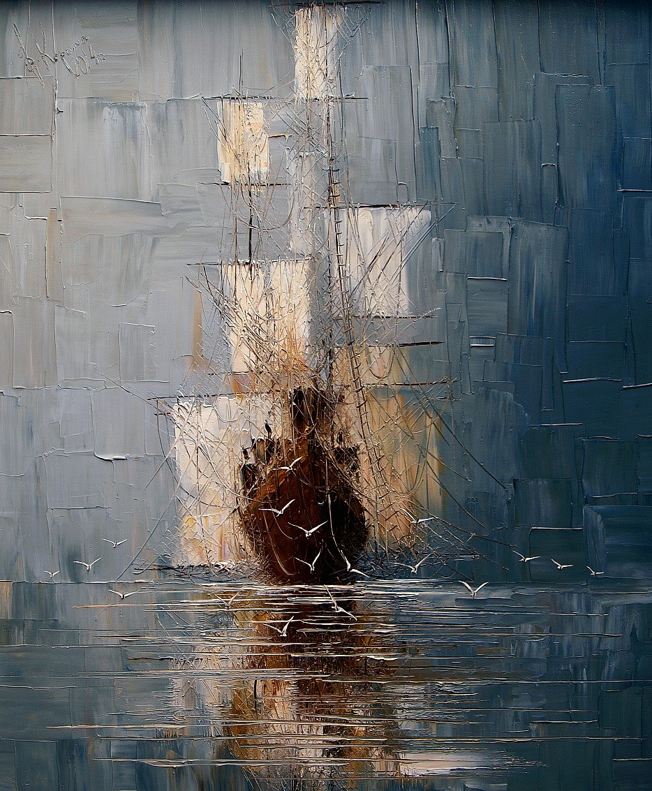Paintingseascapeships4 Fubiz Media