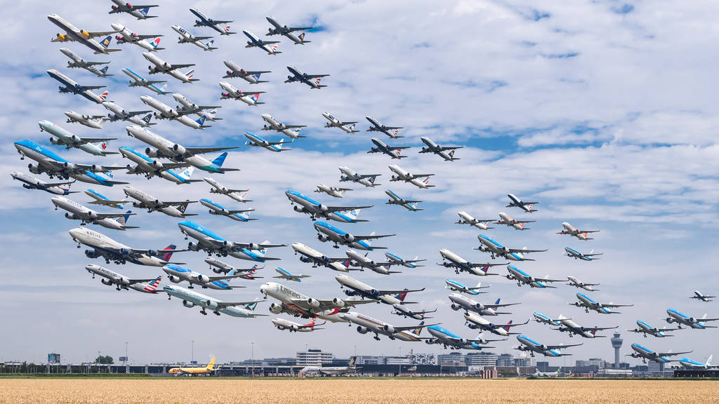Amazing Photomontages of Planes – Fubiz Media