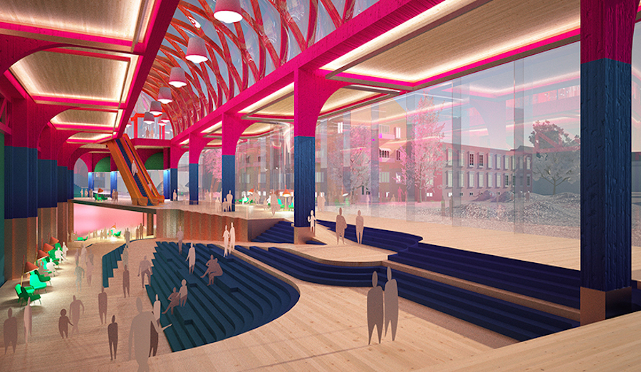 Colorful Cultural Center Project in Sweden – Fubiz Media