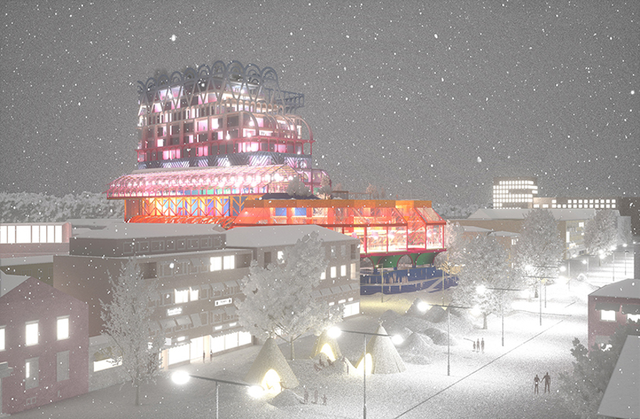 Colorful Cultural Center Project in Sweden – Fubiz Media