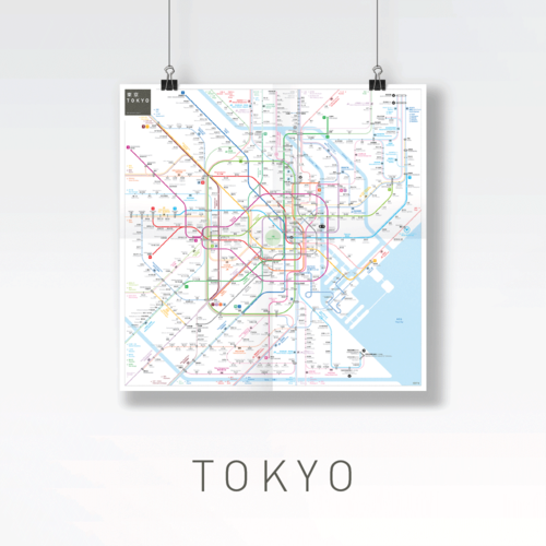Efficient and Beautiful Metro Maps of World’s Main Cities – Fubiz Media