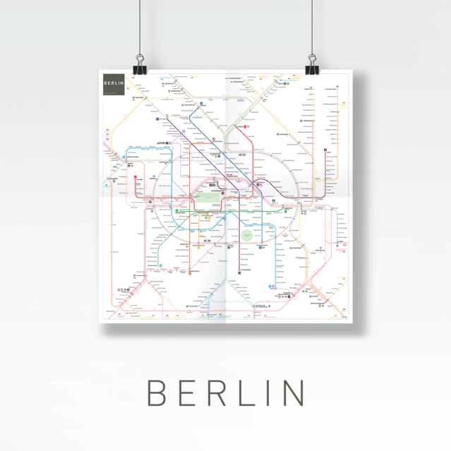 Efficient and Beautiful Metro Maps of World’s Main Cities – Fubiz Media