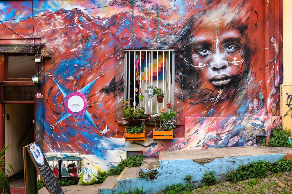 Mural Paintings from Valparaiso by Damien Tachoires – Fubiz Media