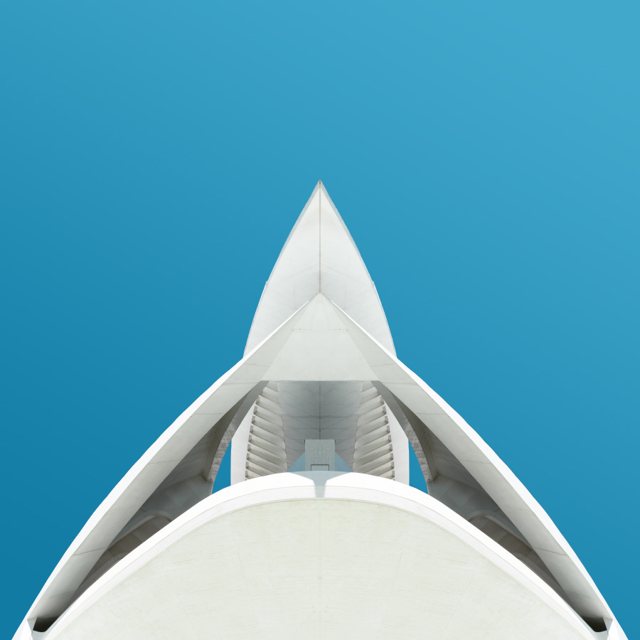 Bewitching White and Sky Blue Architecture Photography-18 – Fubiz Media