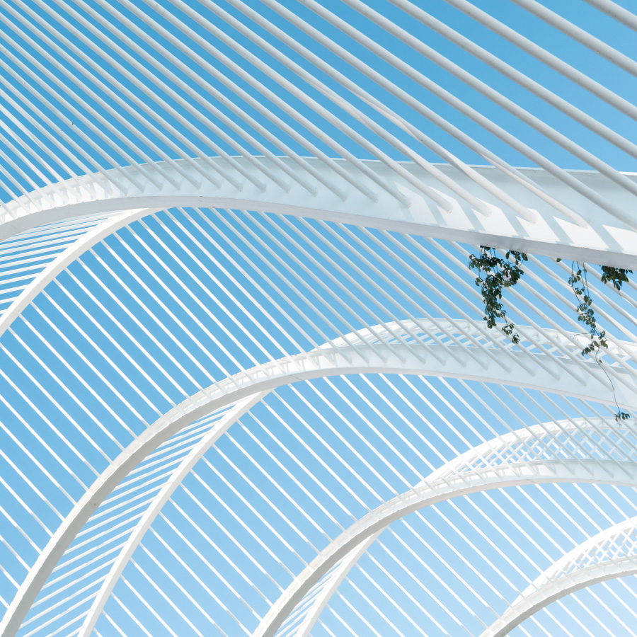 Bewitching White and Sky Blue Architecture Photography-9 – Fubiz Media