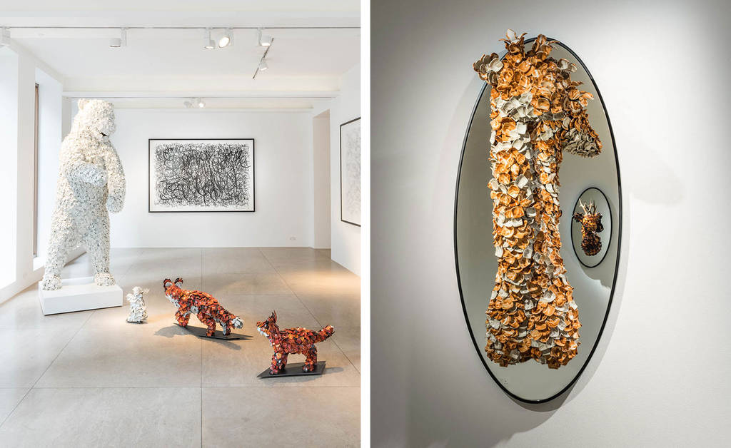 Ceramic Animals Artworks by Barnaby Barford – Fubiz Media