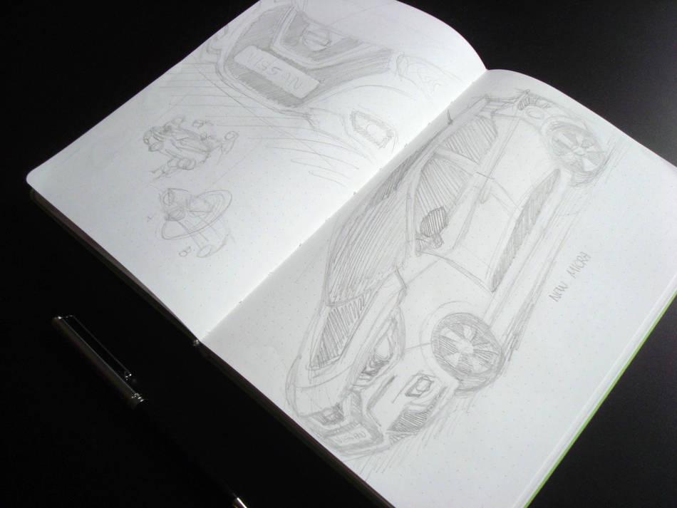 Colorful & Funny Nissan Micra Illustrations by Elia Colombo – Fubiz Media