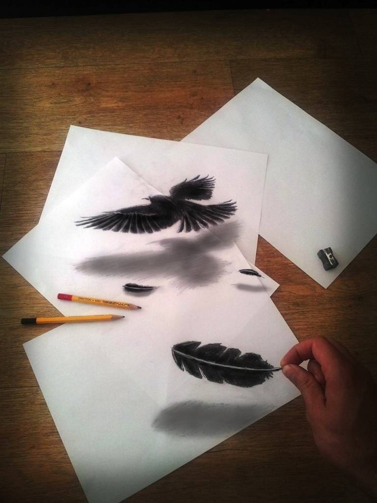 Incredible 3D Pencil Drawings – Fubiz Media
