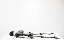 Vibrating Self-Drawing Graphite Skeleton – Fubiz Media