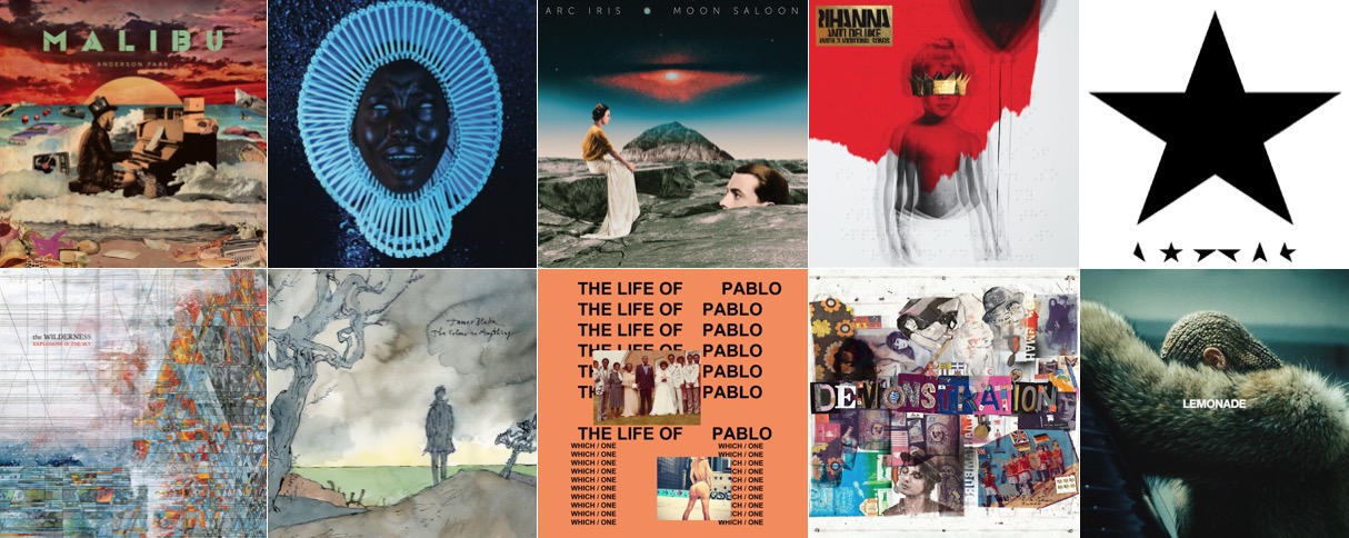 10 Best Album Covers of 2016 – Fubiz Media