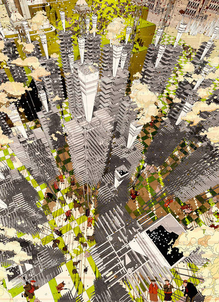 Smart Illustrations For a New Britain by Eric Wong – Fubiz Media