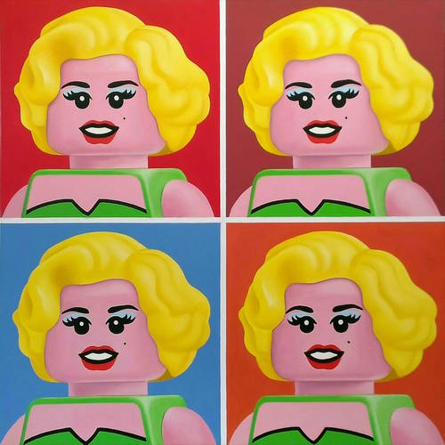 Iconic Paintings Reimagined with LEGO Figures – Fubiz Media