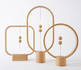 Stylish Wooden Lamp with Levitating Switch – Fubiz Media