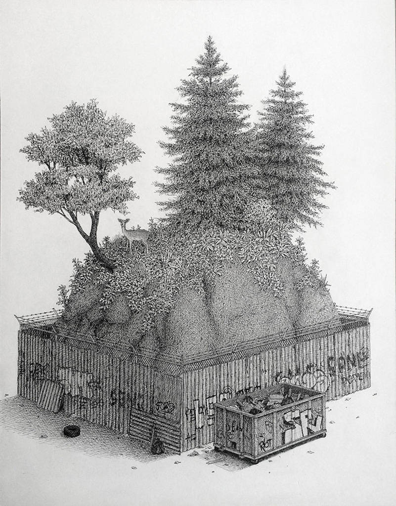 Surreal Ink Drawings by Ben Tolman – Fubiz Media